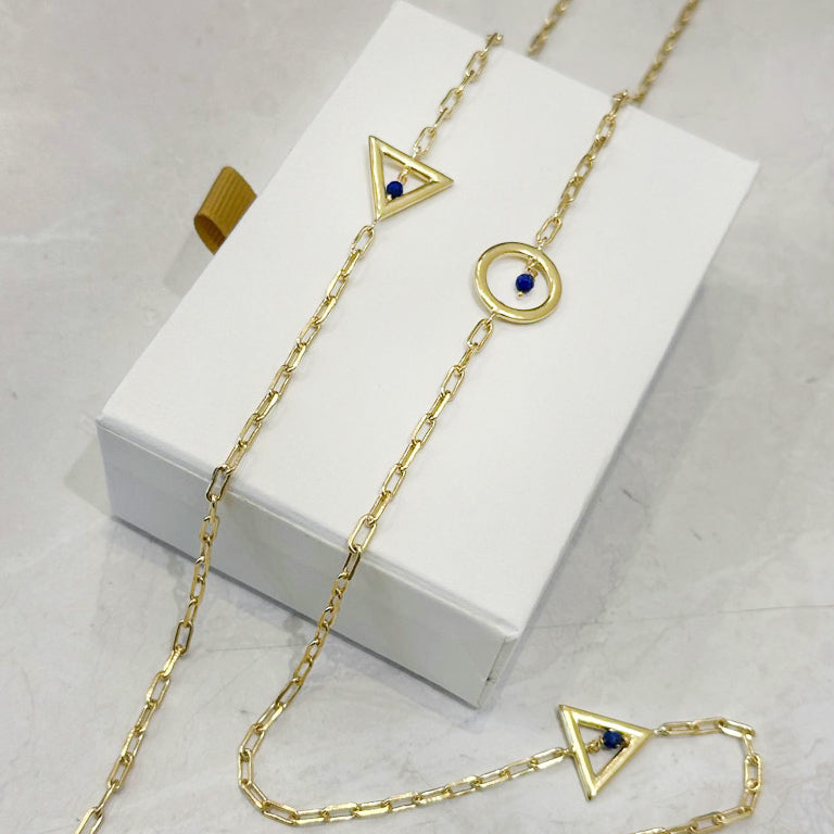 Geometry Long Necklace – Embrace Jewellery